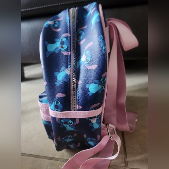 Disney | Bags | Disney Stitch Mini Backpack Blowing Bubbles Lilo And ...